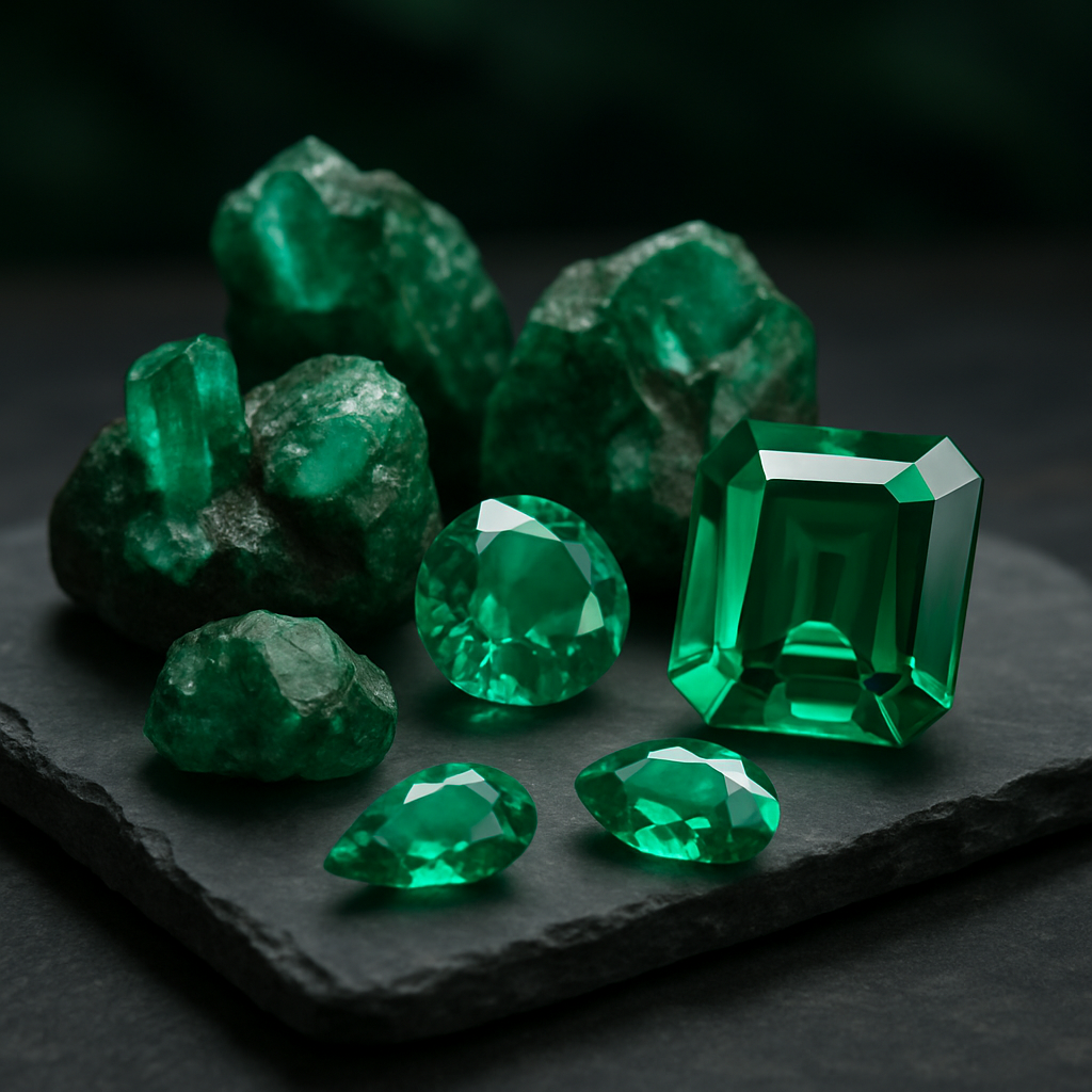 Buy Loose Emerald Stones- Facet Rough Emeralds | Raw Emeralds online ...