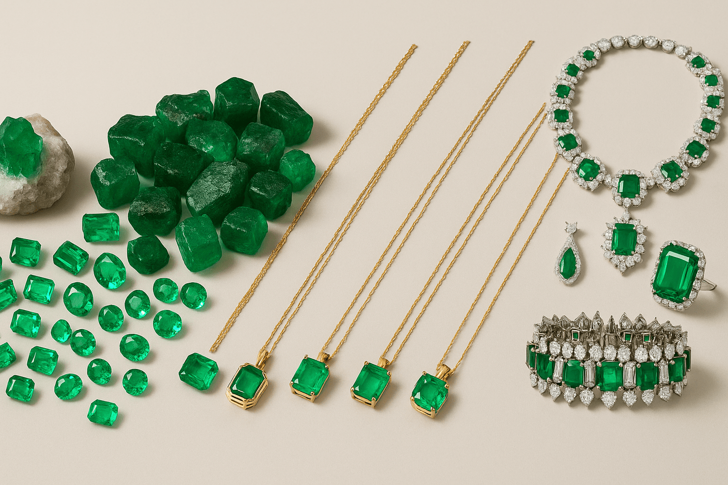 Buy Loose Emerald Stones- Facet Rough Emeralds | Raw Emeralds online ...